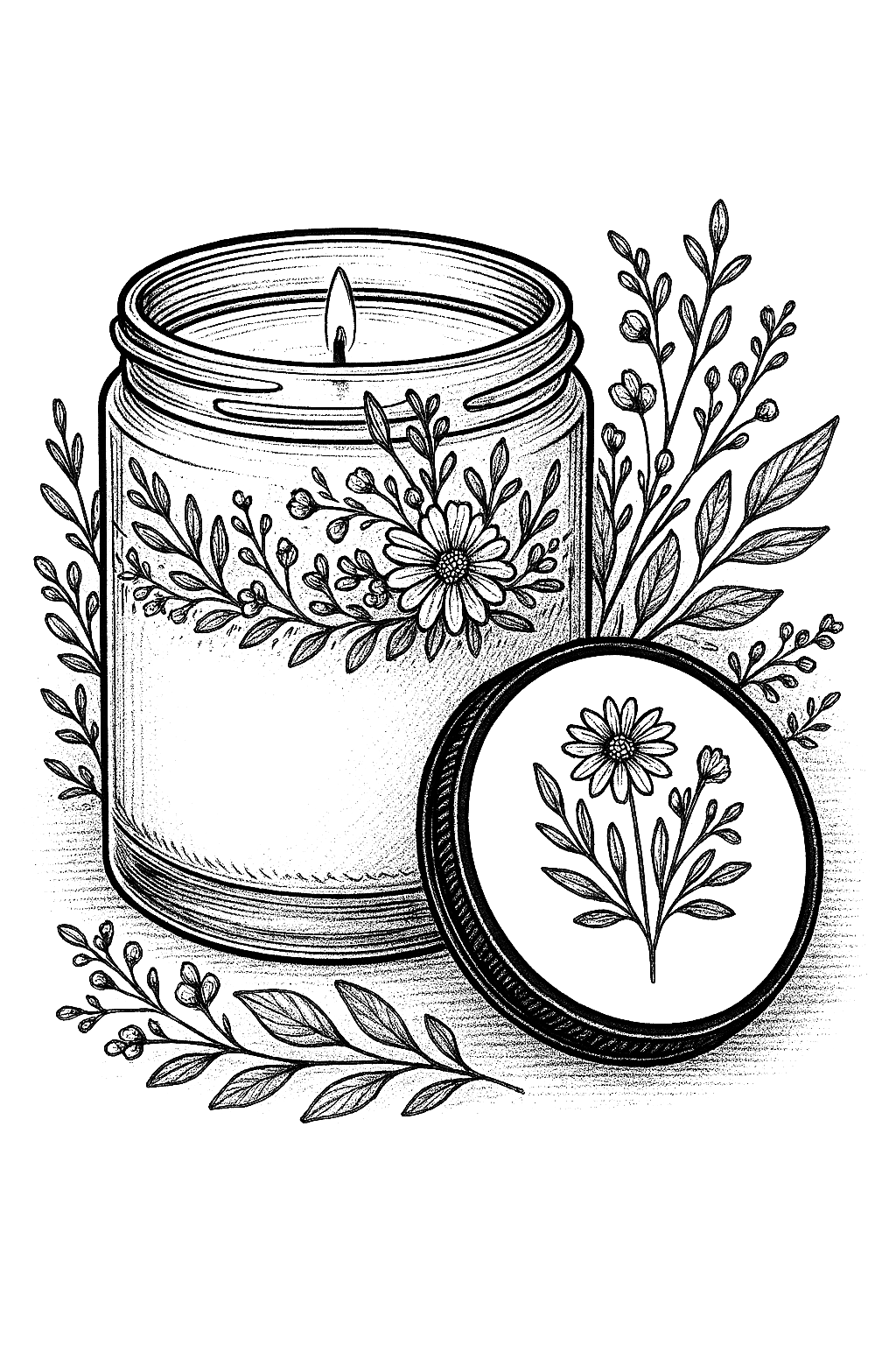 V čirém Skle Candles By Merry